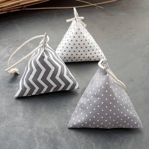 Set of 3 Triangle Shaped Lavender Sachets Room Fragnance - Etsy