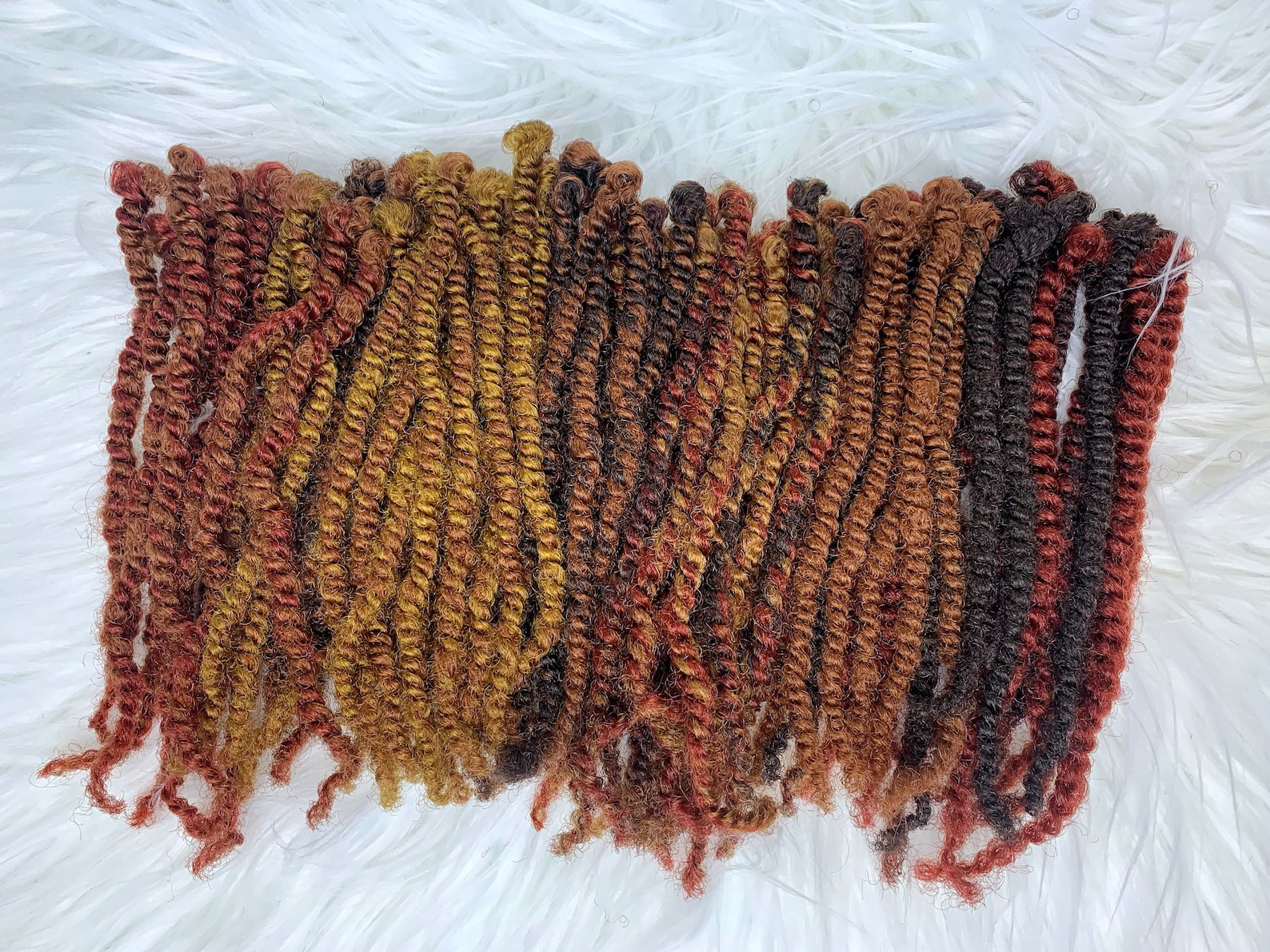 Tapered Nubian Twist Crochet Hair, Kinky 4c Texture - Etsy