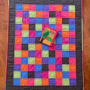 Colorful Quilt / Chicka Chicka Boom Boom / Baby Quilt / Shower Gift ...