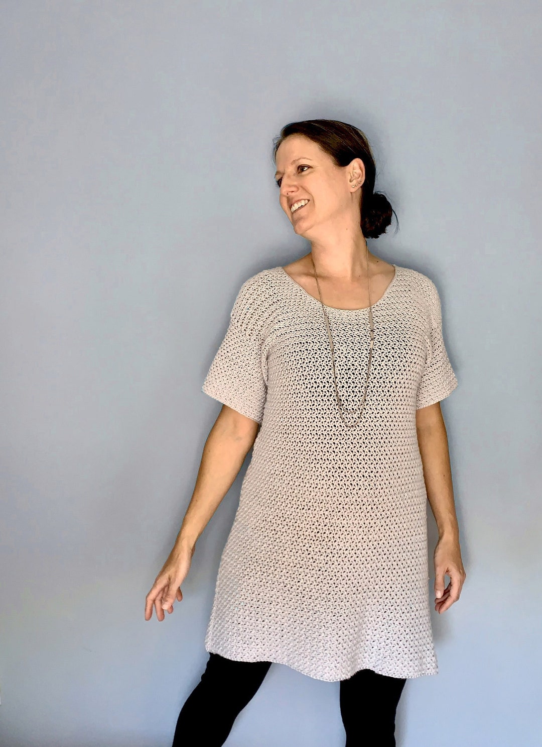 Crochet Tunic Dress Pattern, Beginner Friendly (PDF Pattern) - Etsy