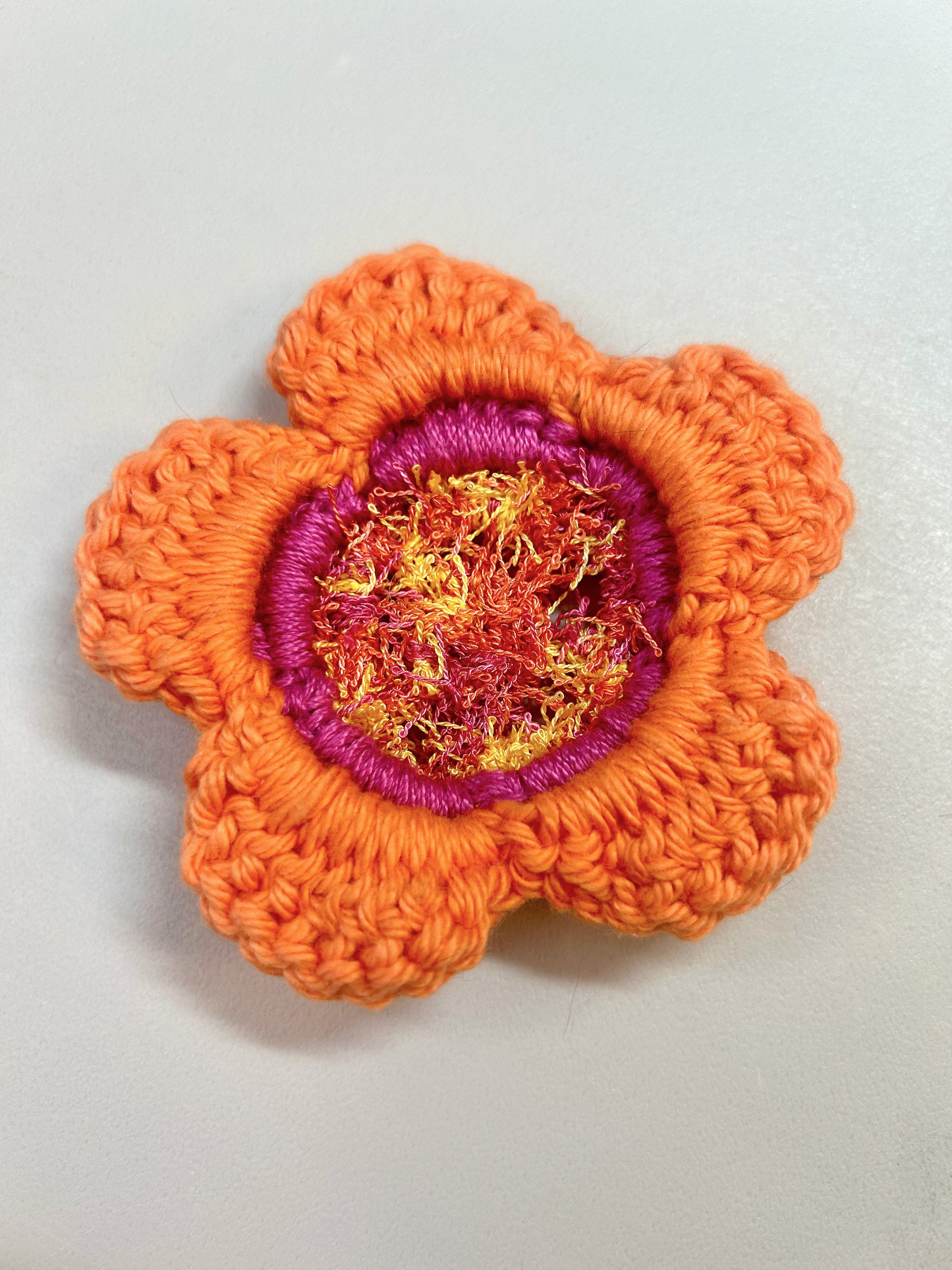Crochet Pattern PDF, Crochet Scrubby Pattern, Scrubbies, Flower Scrubby ...