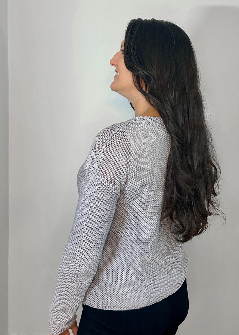 Beginner Machine Knit Sweater Pattern PDF - LK150 Mid Gauge Flat Bed Sweater Download, XS - 5X ...