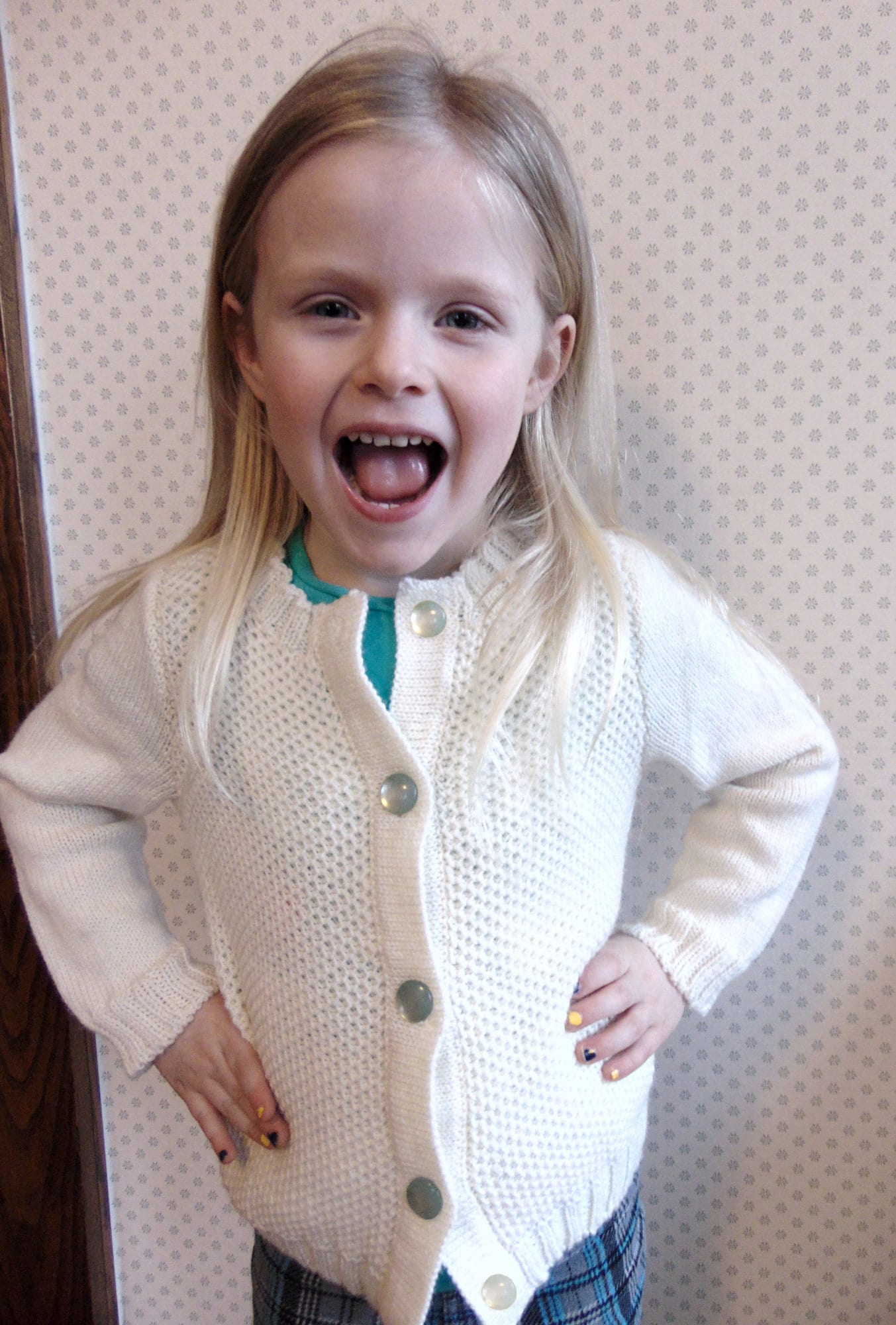 Machine Knit Pattern PDF, Standard Gauge, Childrens Cardigan, Kid ...