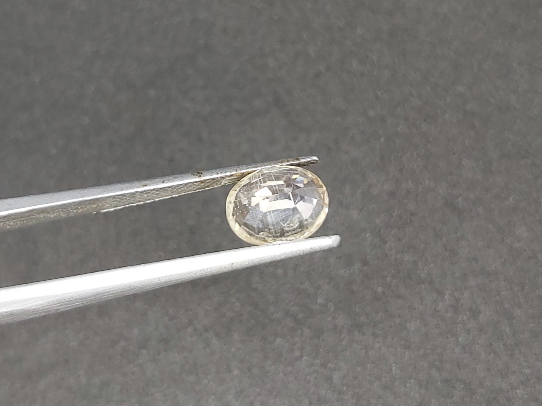 Natural sapphire 2.80 Cts 7x9.20x4.50mm Natural White sapphire | Etsy