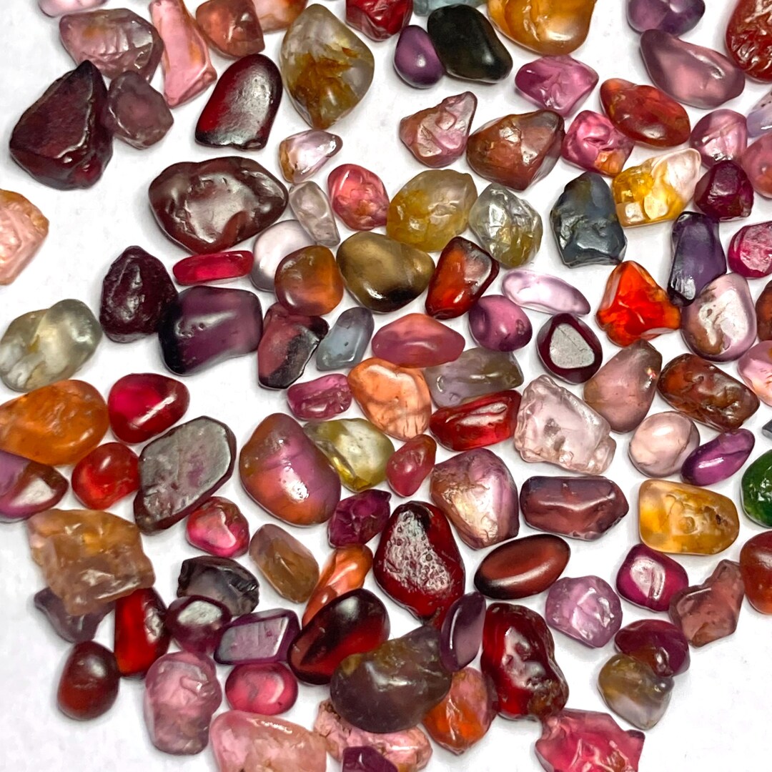 Natural Multi Spinel Rough/multi Spinel Raw Material Facet Grade Rough ...