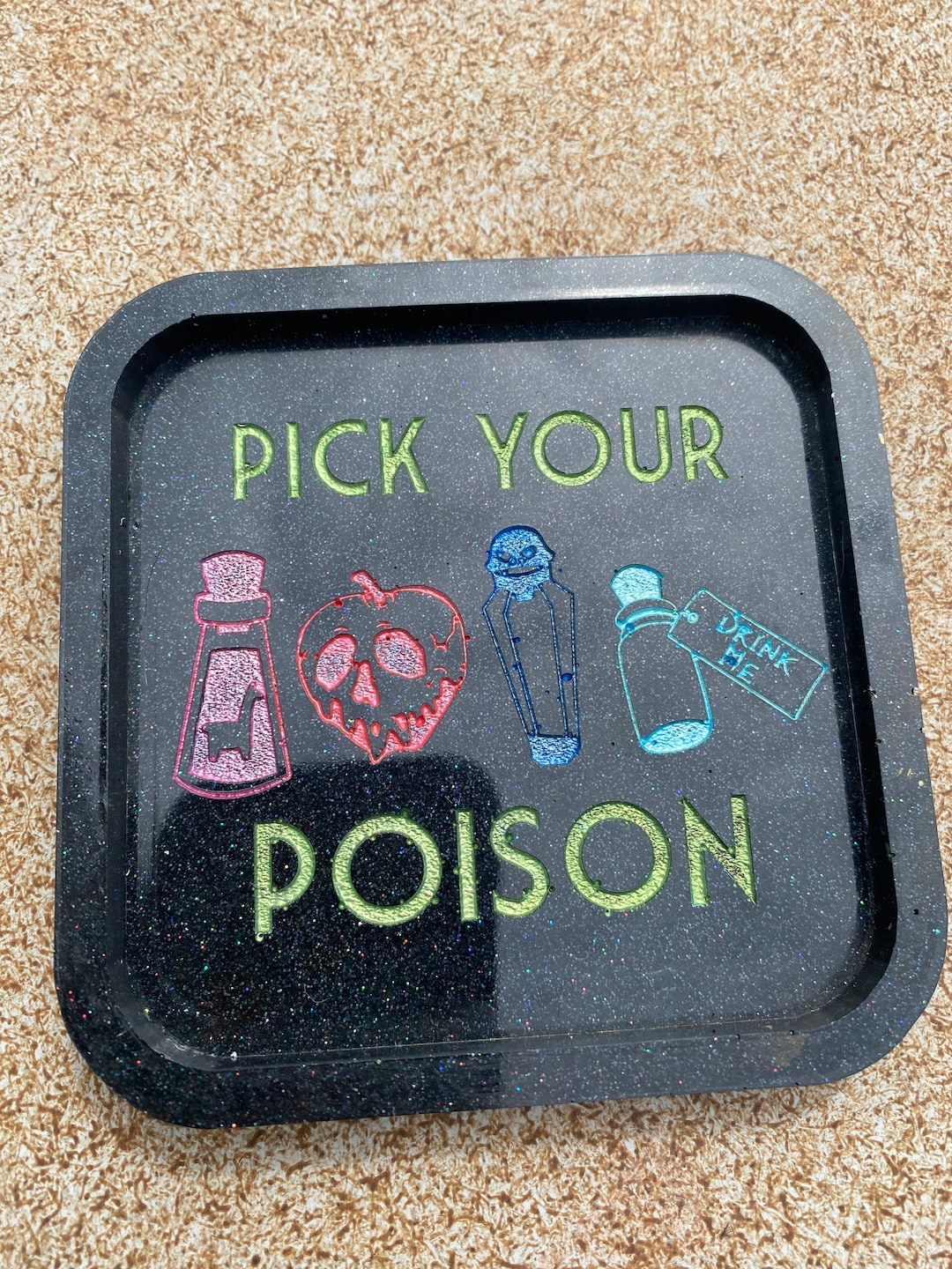 Disney Poisons Tray or Wall Hanging - Etsy