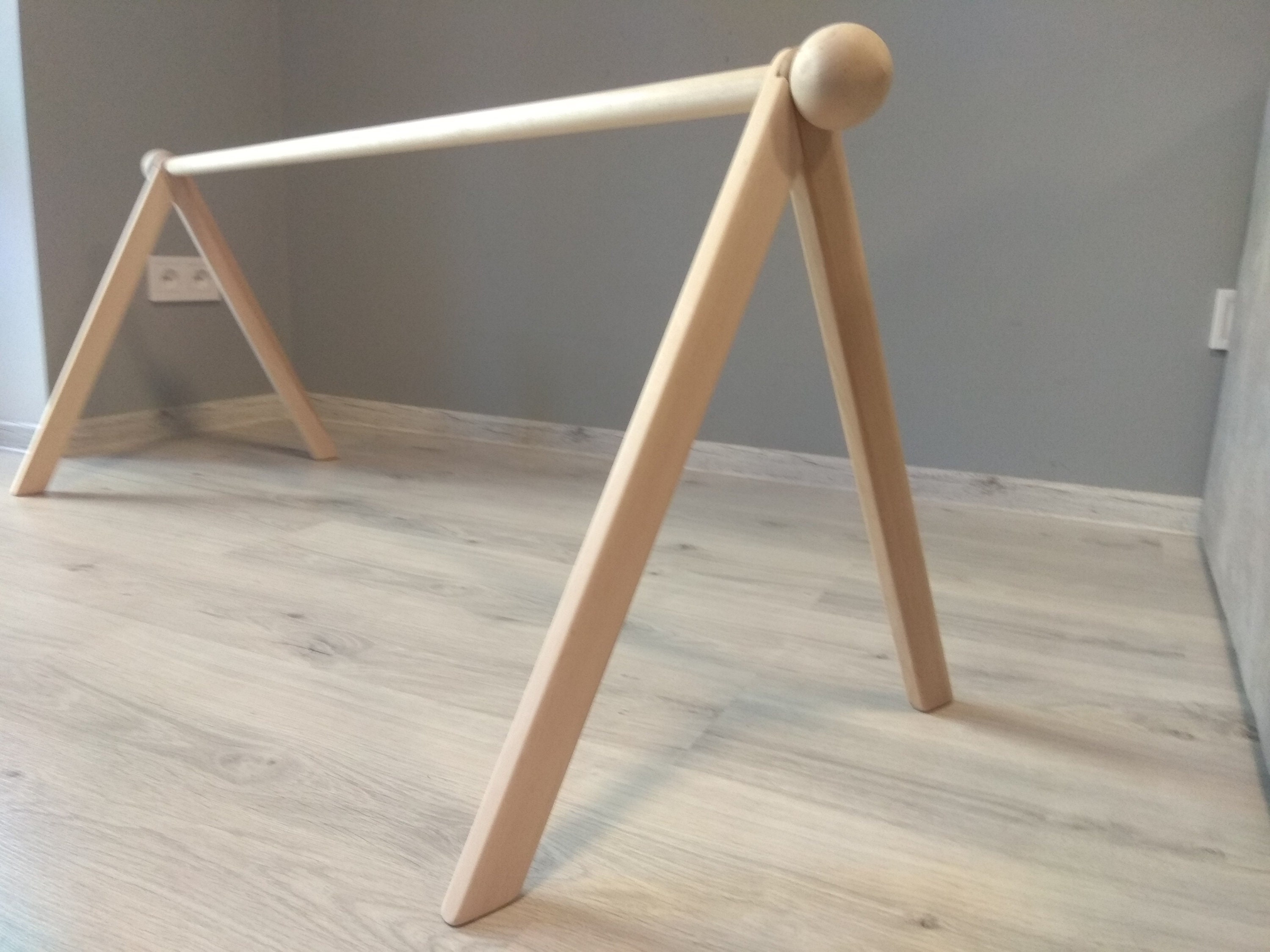 Baby Gym Twins Wooden Baby Gym Wide Baby Gym Frame Baby | Etsy