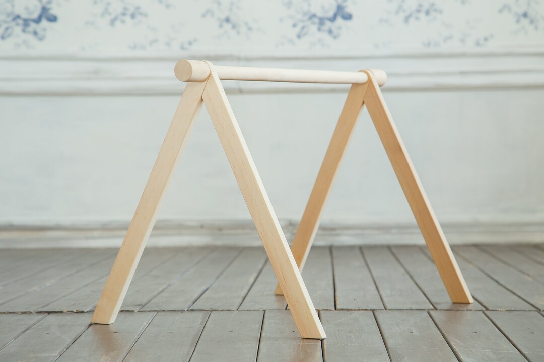 Baby Gym, Scandi Wooden Baby Gym, Baby Gym Frame, Baby Play Gym, Baby ...