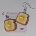 Buttered Toast Earrings - Etsy