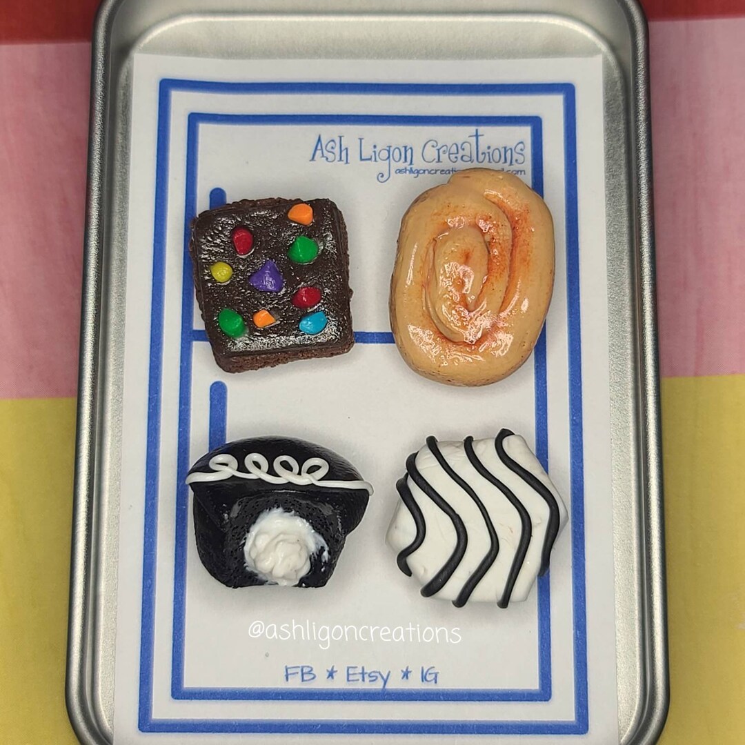 Snack Cake Magnet 4 Pack - Etsy