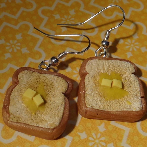 Toast Earrings - Etsy