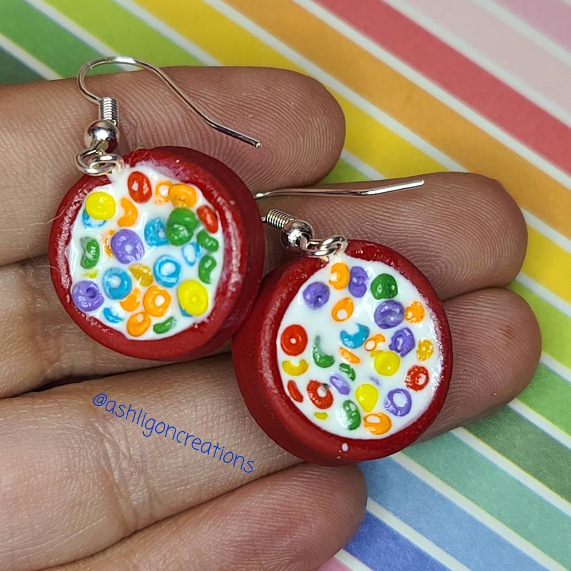 Fruit Loop Earrings | Etsy