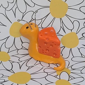 Fairy Garden Cheddar Cheese Snail - Etsy