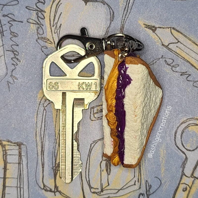 Pbj Keychains - Etsy