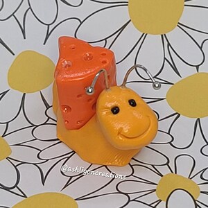Fairy Garden Cheddar Cheese Snail - Etsy