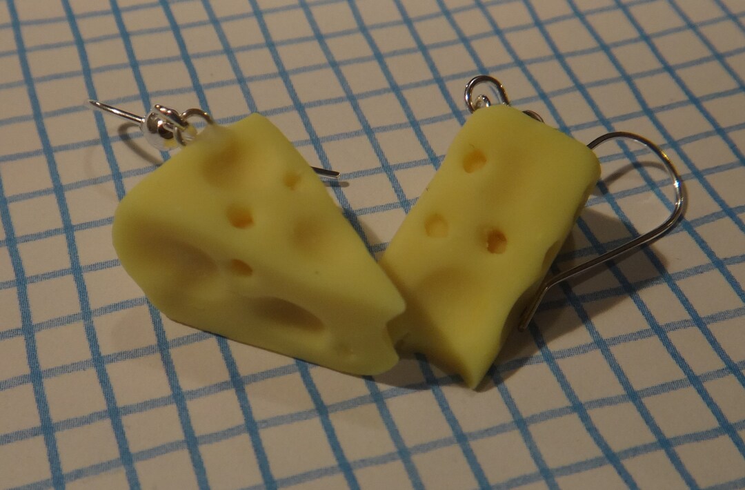 Swiss Cheese Earrings - Etsy