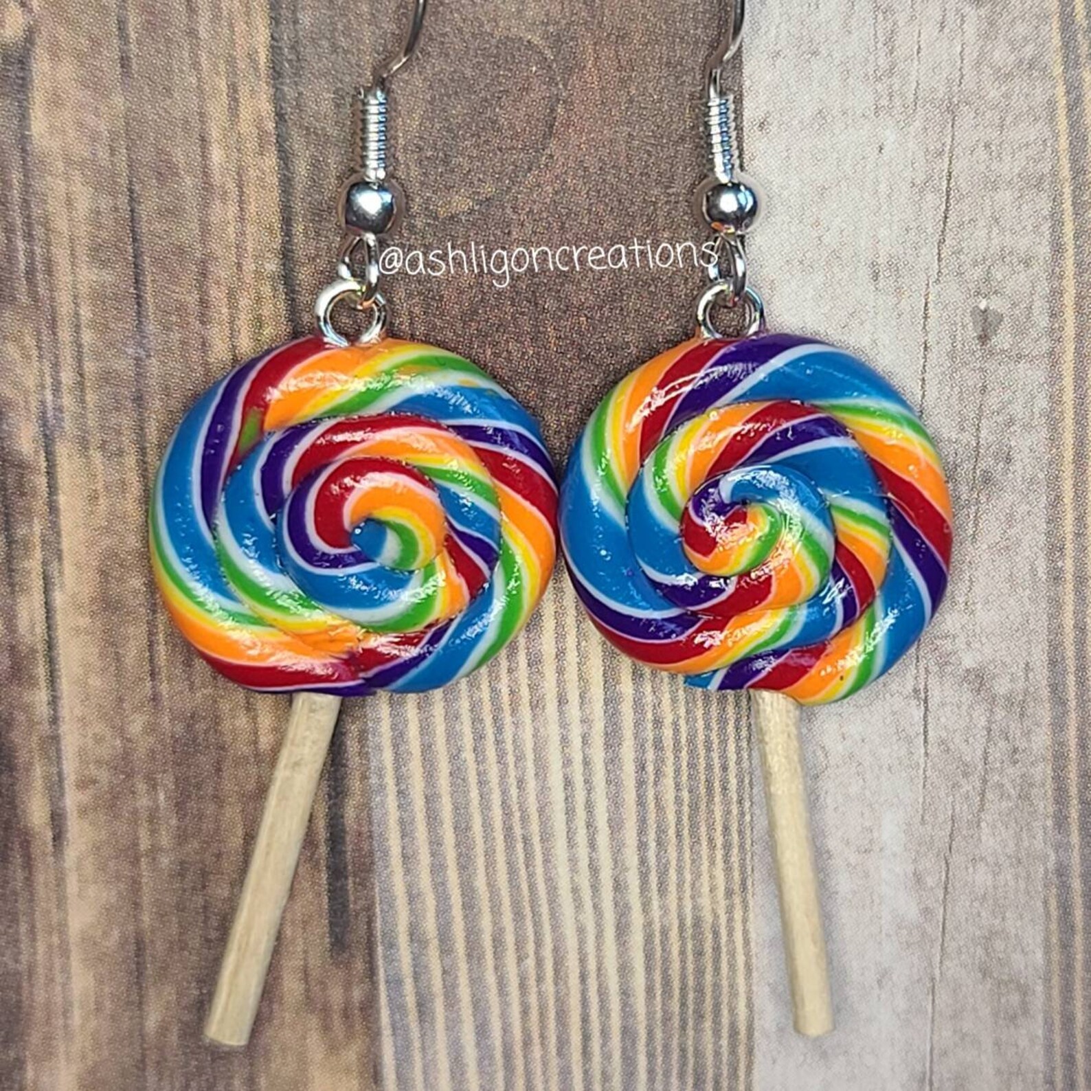 Lollipop Earrings - Etsy