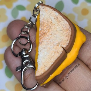 Grilled Cheese Key Chain - Etsy