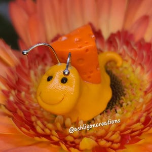 Fairy Garden Cheddar Cheese Snail - Etsy