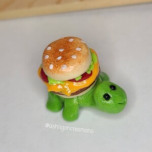 Fairy Garden Cheeseburger Turtle - Etsy