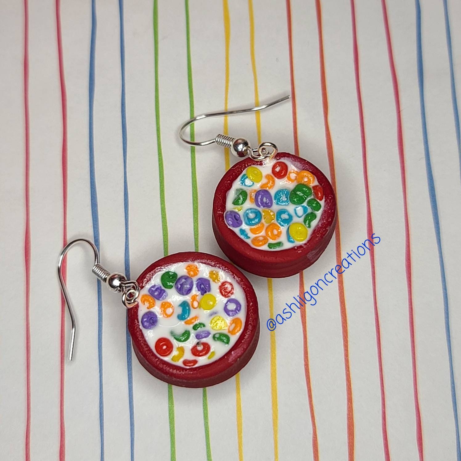 Fruit Loop Earrings | Etsy