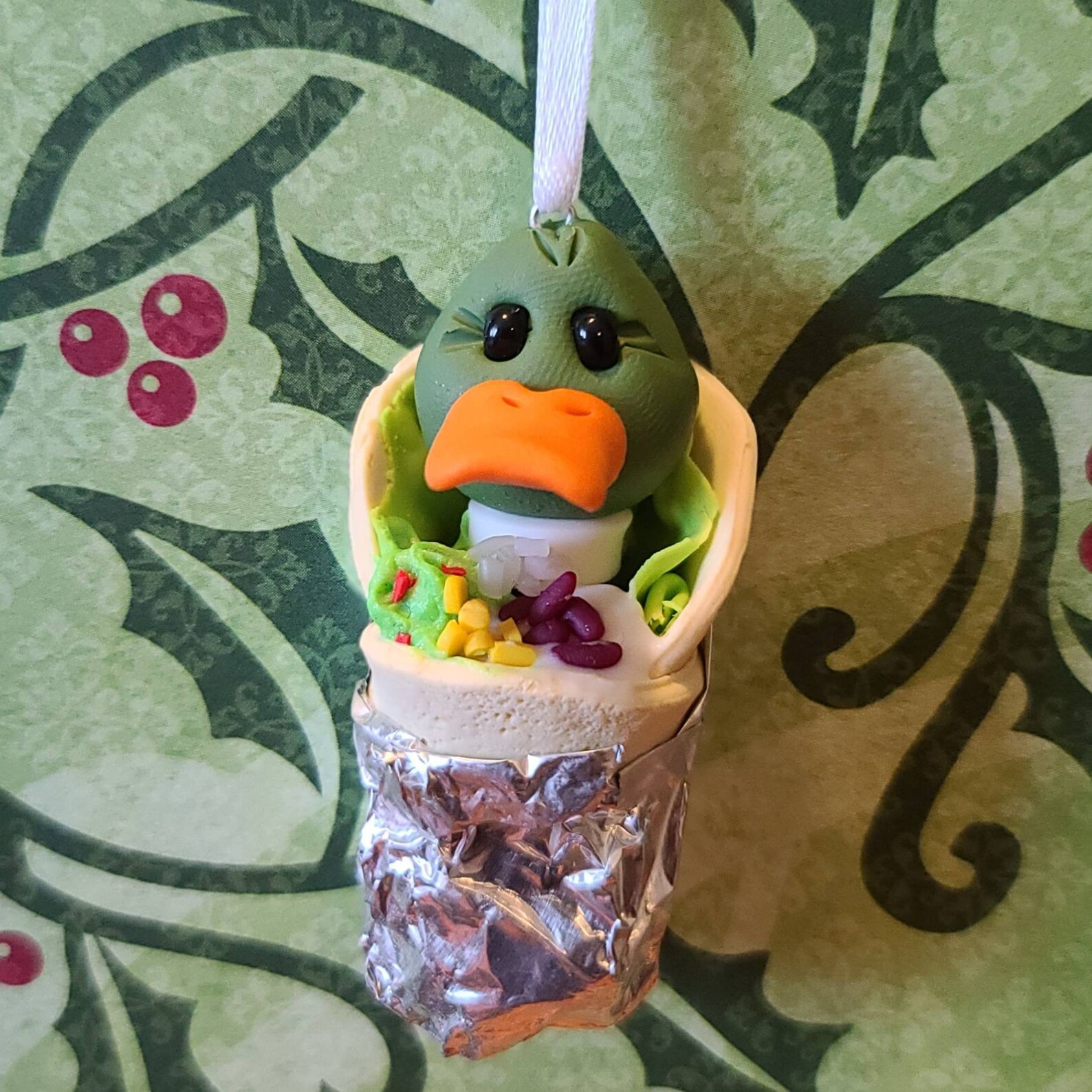Burrito Baby Duck Ornament - Etsy