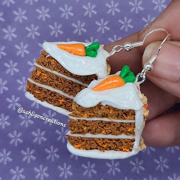 Cake Earrings - Etsy