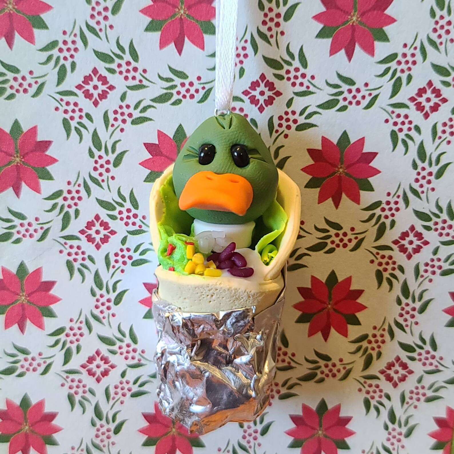 Burrito Baby Duck Ornament - Etsy