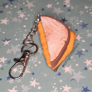 Grilled Cheese Key Chain - Etsy