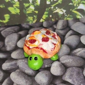 Fairy Garden Pizza Turtle - Etsy