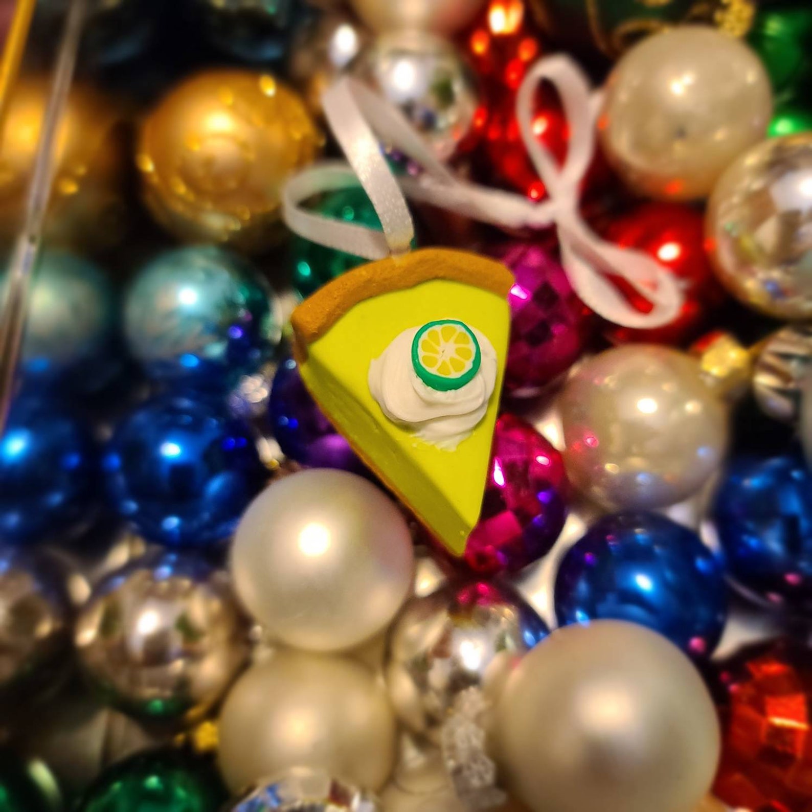 Key Lime Pie Ornament - Etsy