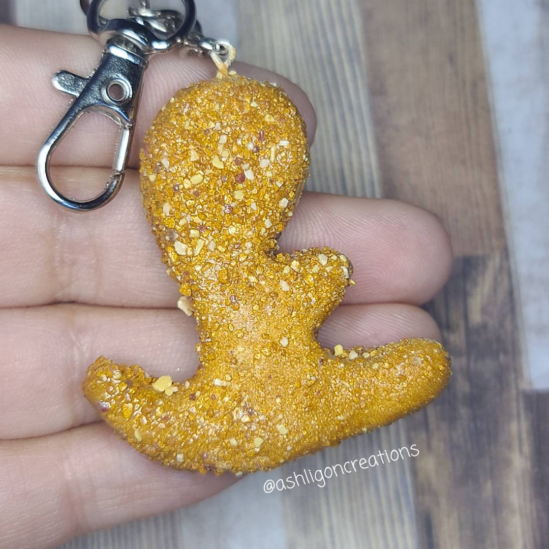 Dino Nugget Key Chain - Etsy