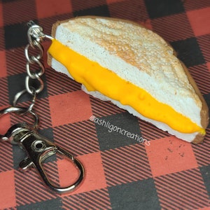 Grilled Cheese Key Chain - Etsy