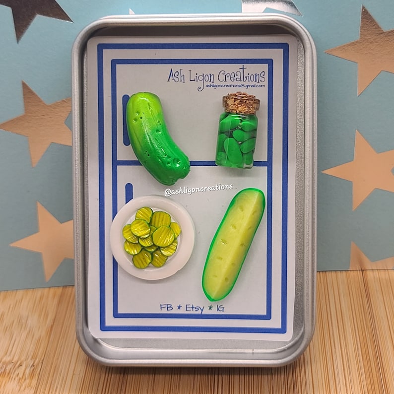 Pickle Magnet 4 Pack - Etsy