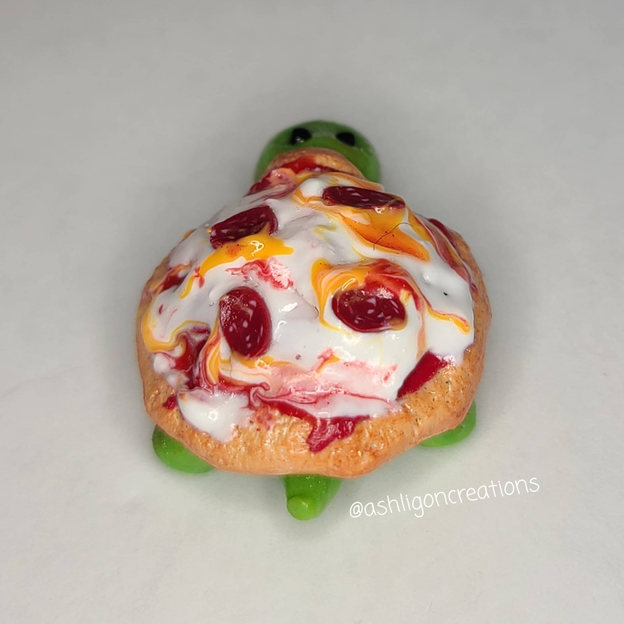 Fairy Garden Pizza Turtle - Etsy