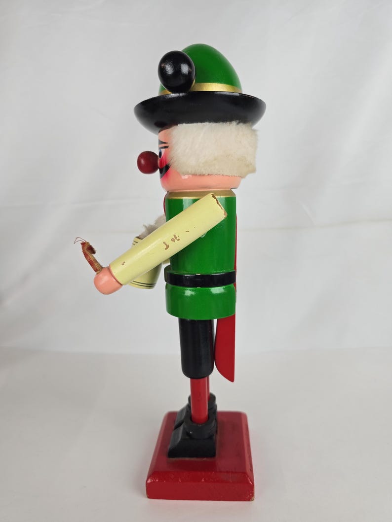 Wooden Nutcracker Bavarian Bar Tender - Christmas Holiday - 12" Tall - Etsy