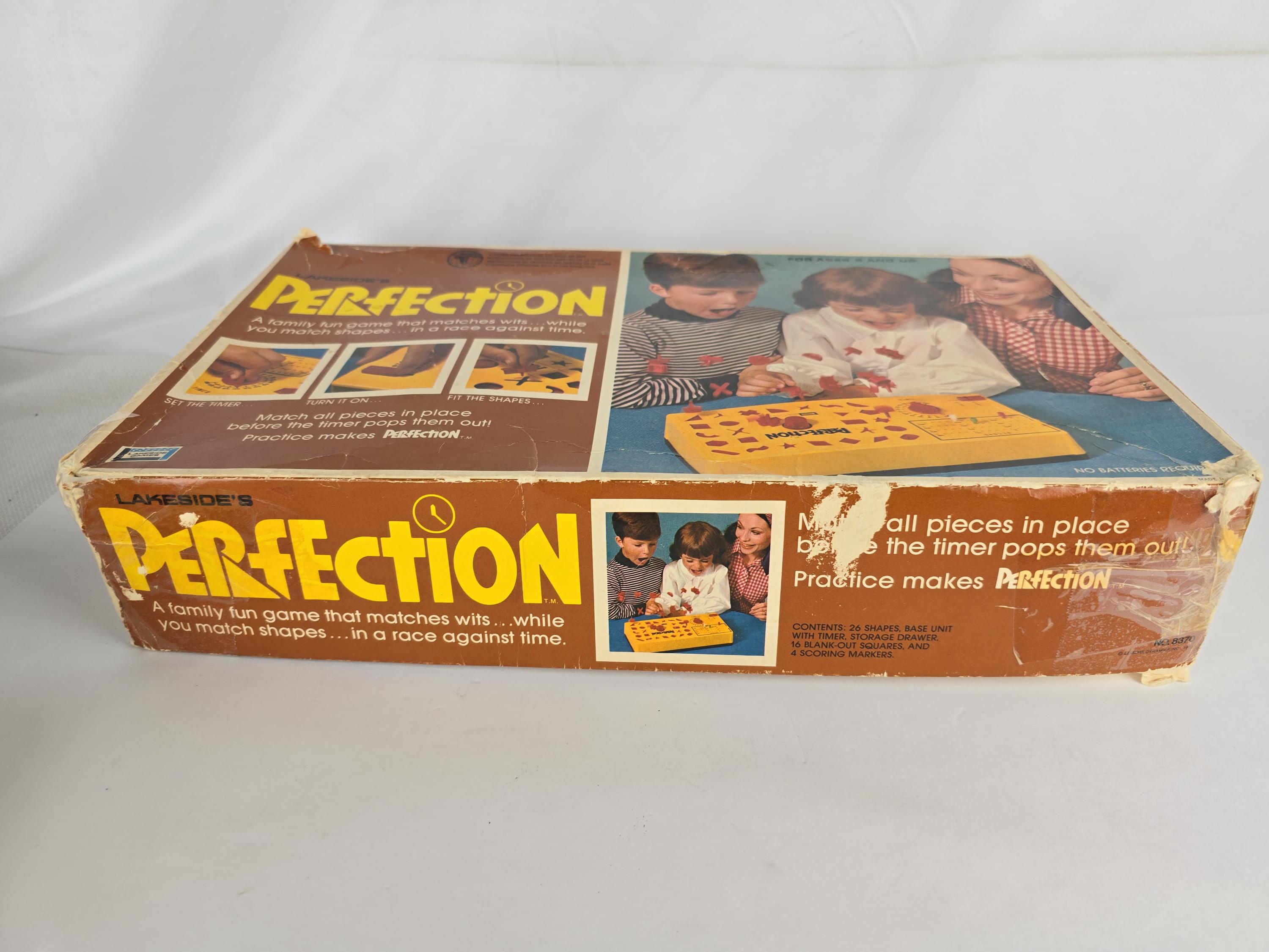 Vintage 1973 Lakeside Games Perfection Family Fun Game With ...