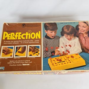 Vintage 1973 Lakeside Games Perfection Family Fun Game With ...
