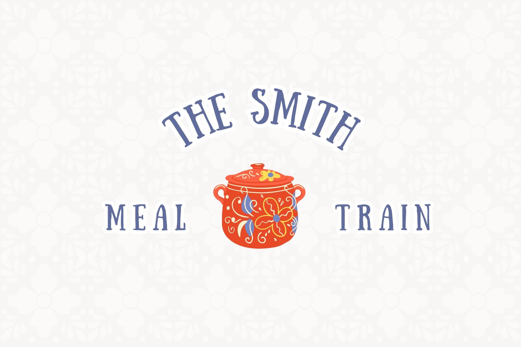 Editable Meal Train Sign | No Visitors Sign | Drop-off Instructions ...