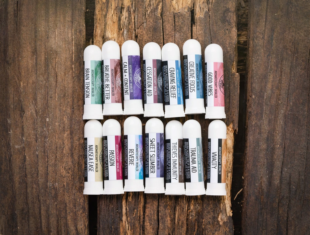 5 Aromatherapy Inhalers Special - Essential Oil Inhalers. Wellness ...