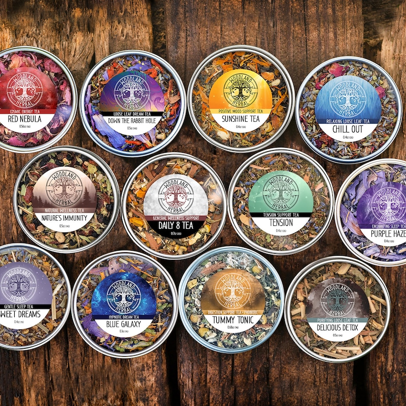 Herbal Tea Sampler - Etsy