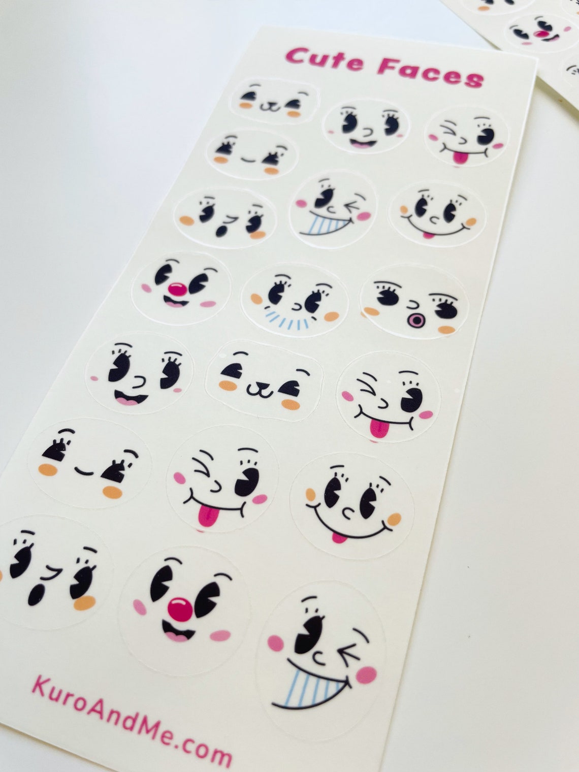 Cute Journaling Semi-transparent Sticker Sheet Journaling Stickers ...
