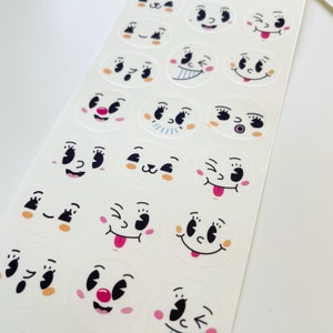 Cute Journaling Semi-transparent Sticker Sheet | Journaling Stickers ...