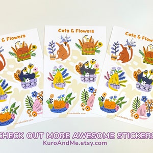 Cute Journaling Semi-transparent Sticker Sheet | Journaling Stickers ...