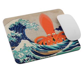 Great Wave Mouse Pad - Etsy