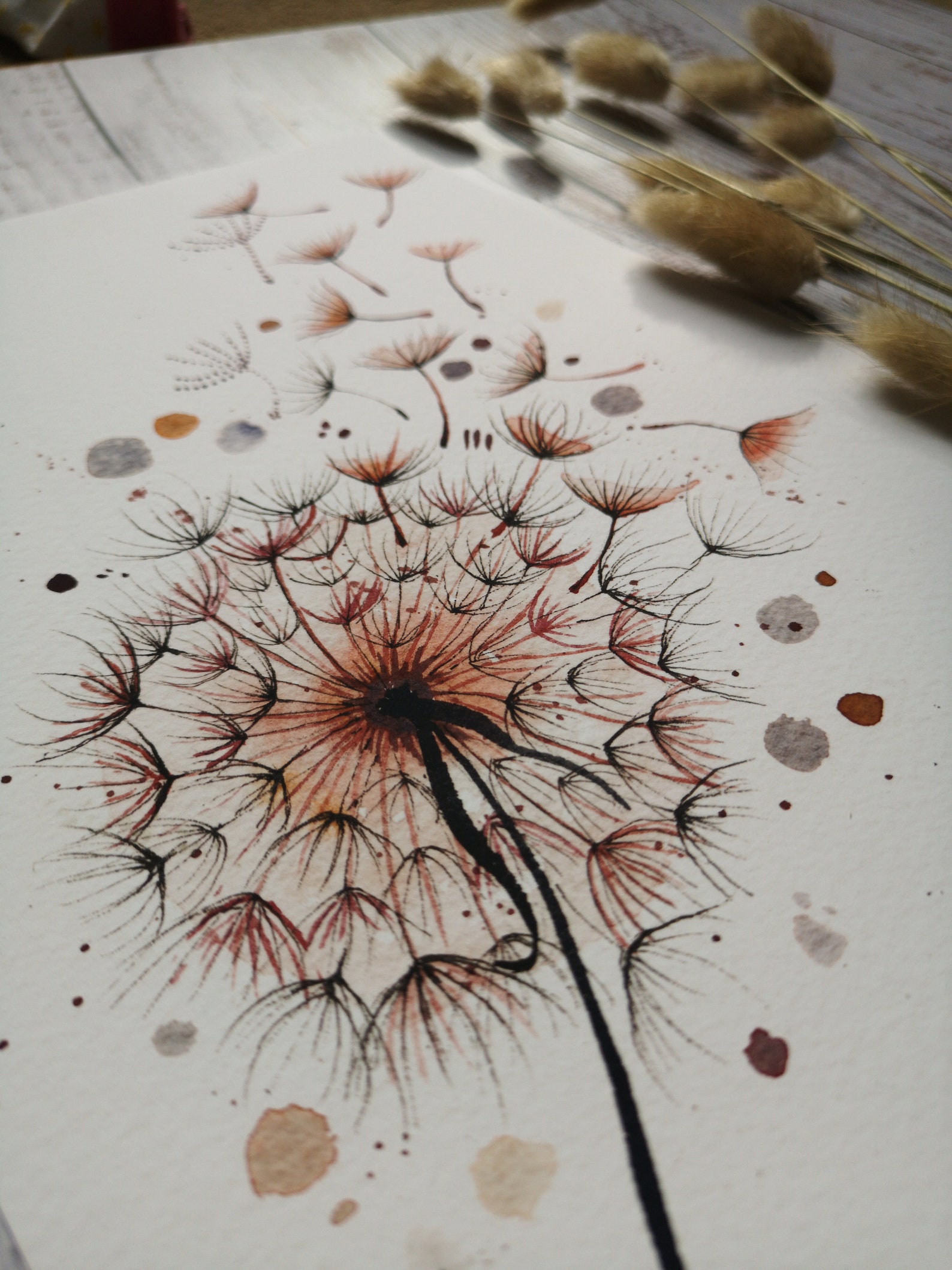 Dandelion Print - Etsy Canada