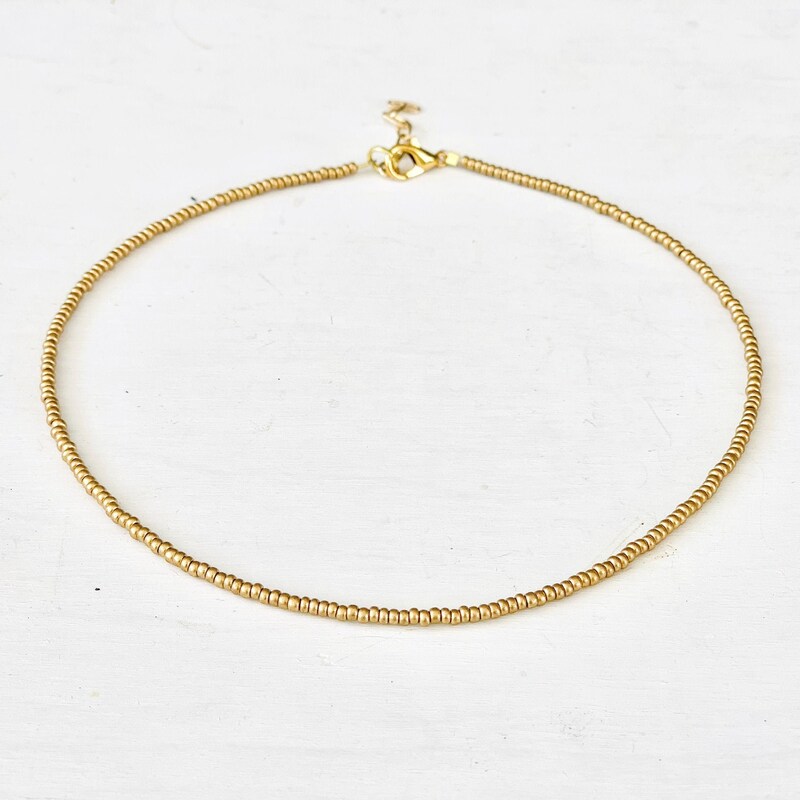 Seed Bead Necklace - Etsy