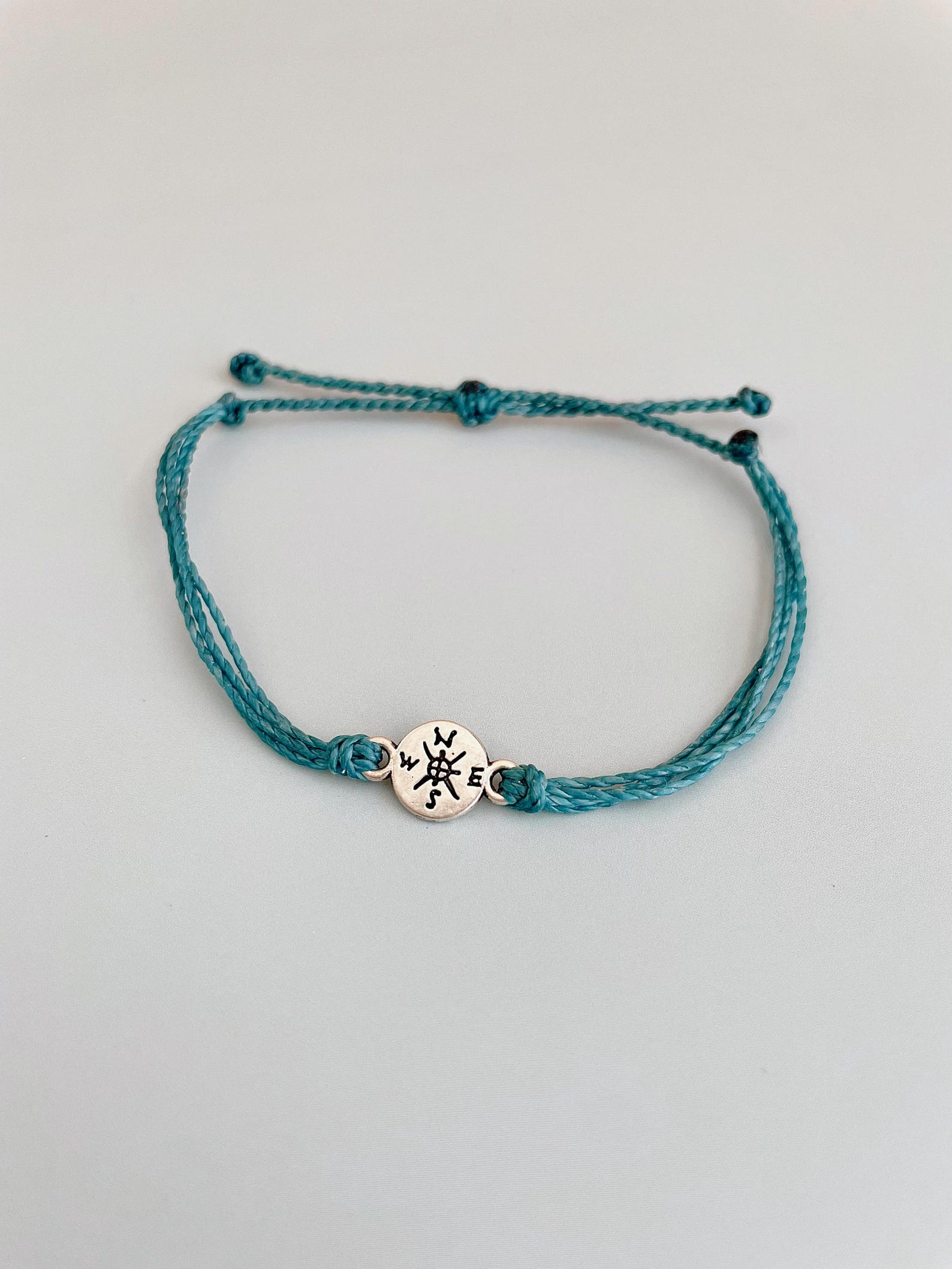 Waterproof Friendship Bracelet Compass Charm Nautical Accessory ...