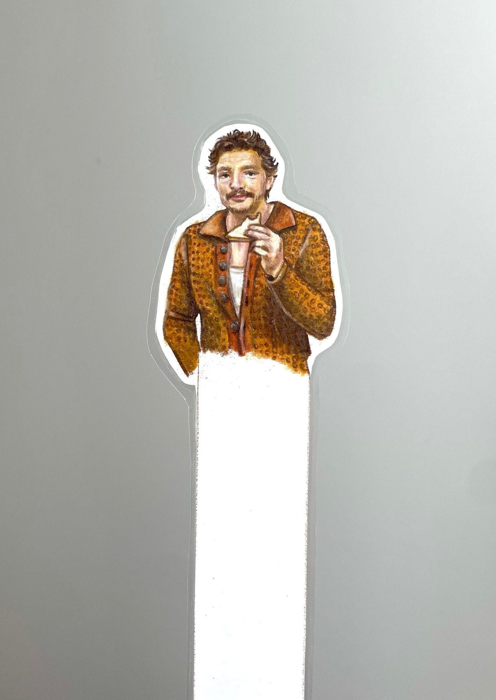 Pedro Pascal Eating a Sandwich Bookmark - Etsy