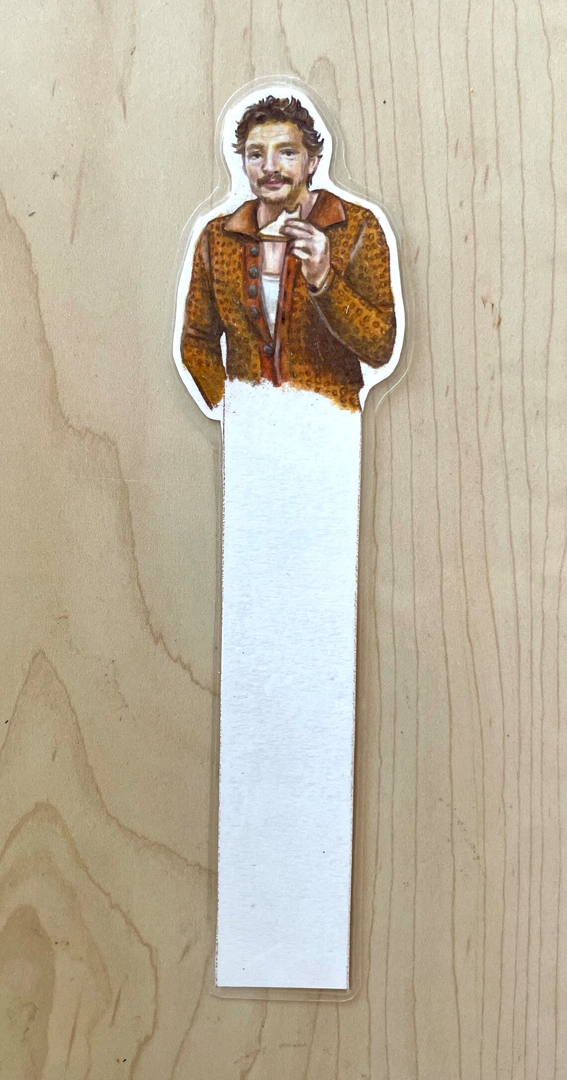 Pedro Pascal Eating a Sandwich Bookmark - Etsy